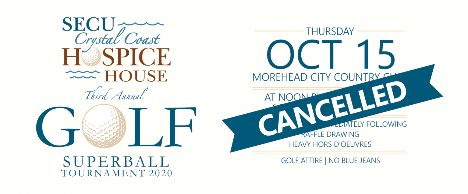 2020 Golf Tournament Cancelled - Crystal Coast Hospice House